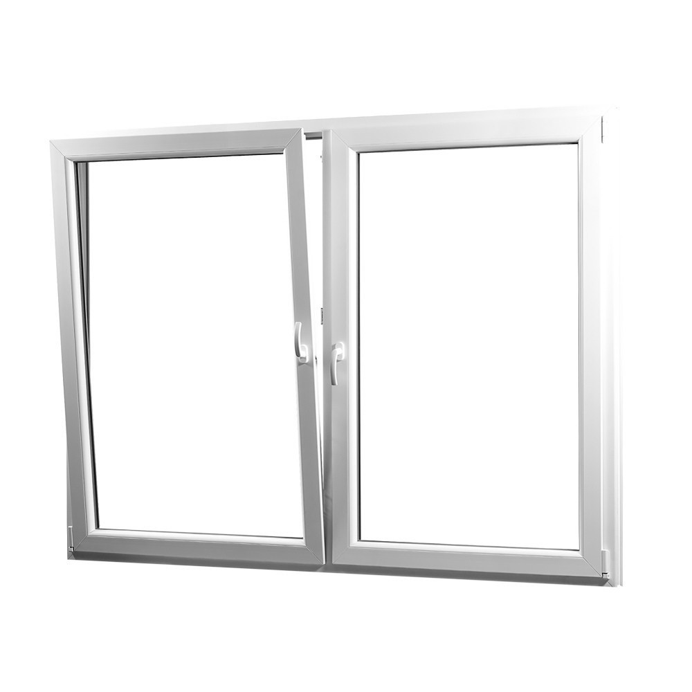 NOVÉ!!! Dvoukřídlé plastové okno se středovým sloupkem REHAU Smartline+ | skladova-okna.cz